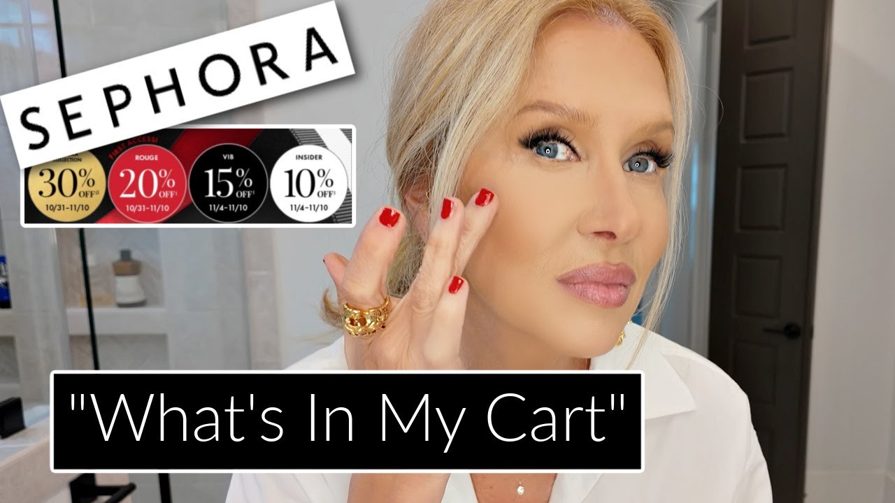 Inside My Sephora Cart 🖤 My Tried-and-True Beauty Favorites for the VIB Sale