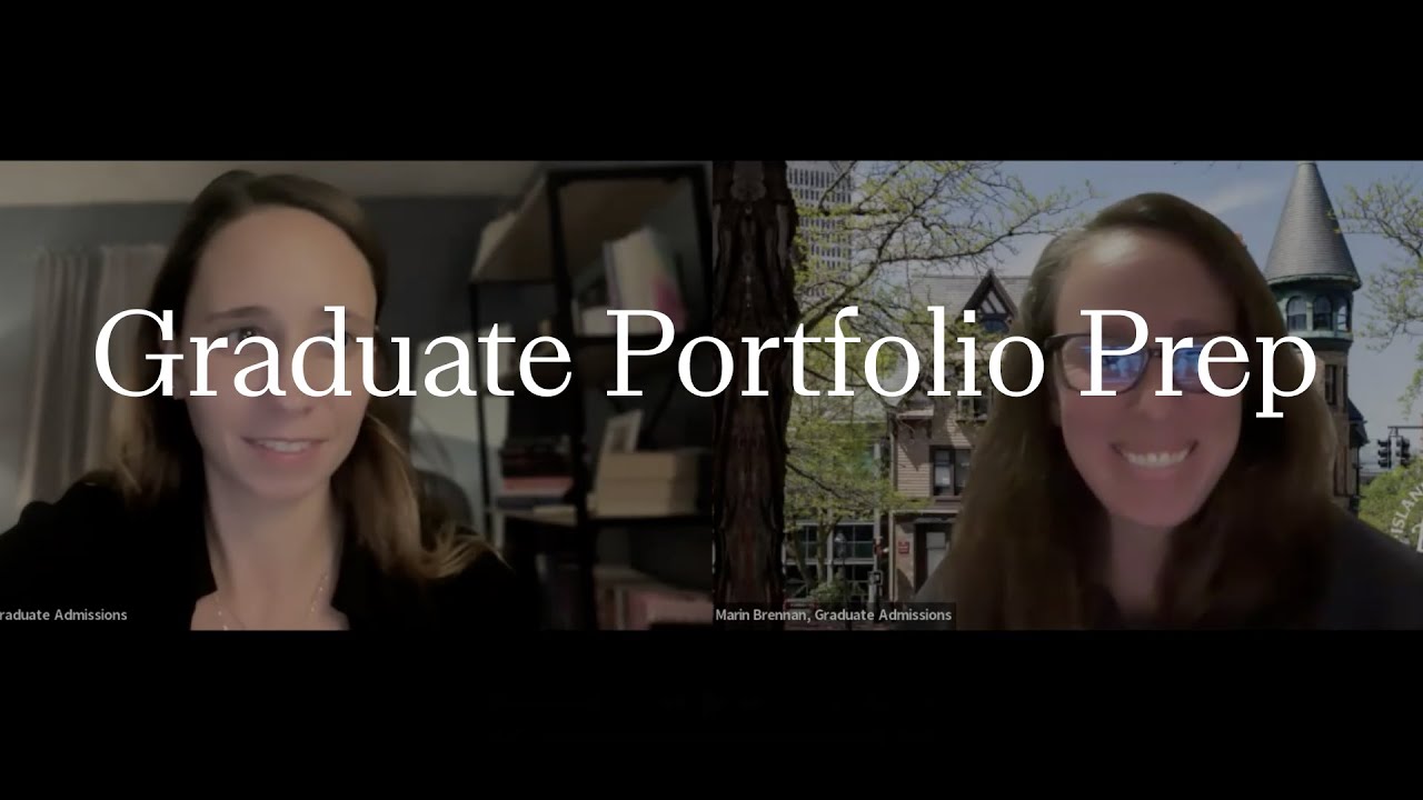 Graduate Portfolio Prep | RISD Graduate Admissions | 2025-2026