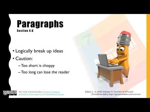 Overview of APA style 7th edition