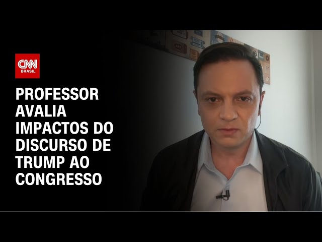 Professor Avalia Impactos Do Discurso De Trump Ao Congresso Cnn Brasil 8670