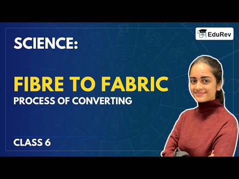 Process of Converting Fibre to Fabric Video Lecture - Class 6
