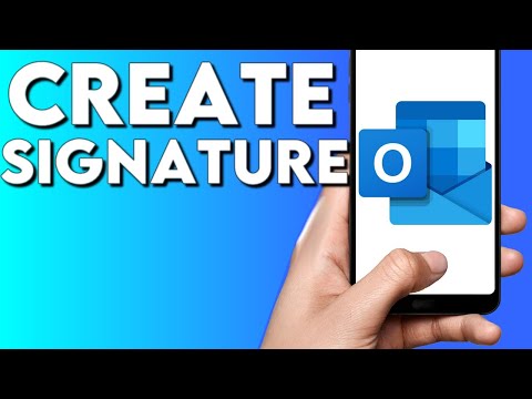 How To Create Signature on Microsoft Outlook Email Mobile App