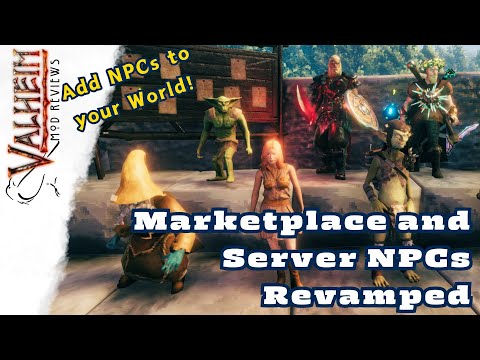 Marketplace and Server NPCs Revamped: Valheim Mod Reviews