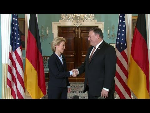 Secretary Pompeo Welcomes German Defense Minister Ursula von der Leyen