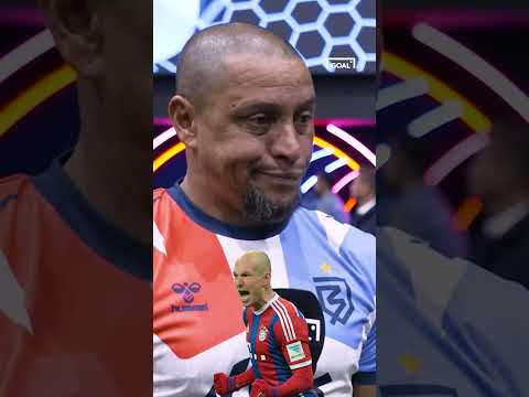 'MESSI, FORGIVE ME!' π€£ ROBERTO CARLOS names the BEST LEFT FOOT EVER! #shorts