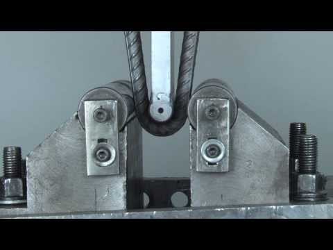 Bend test on niobium-microalloyed reinforcement bar - part 2