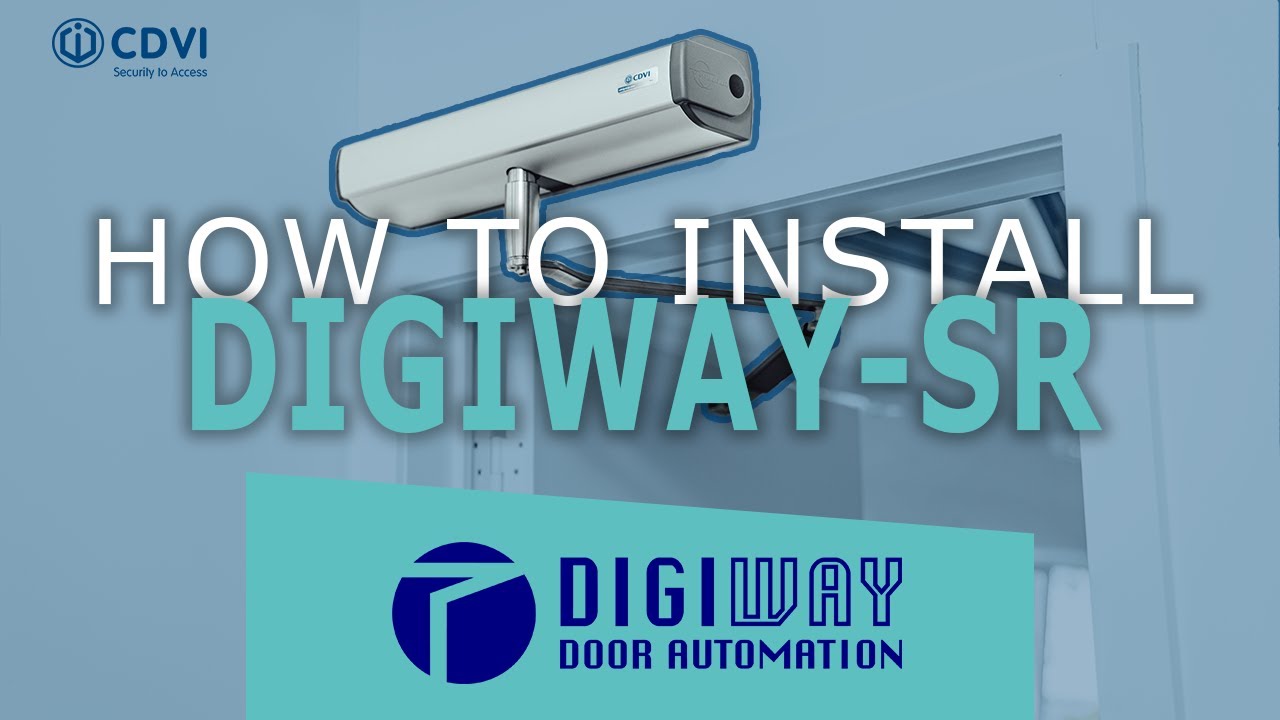 How to install a DIGIWAY-SR