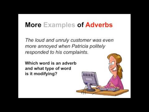 Adverbs | Parts of Speech App