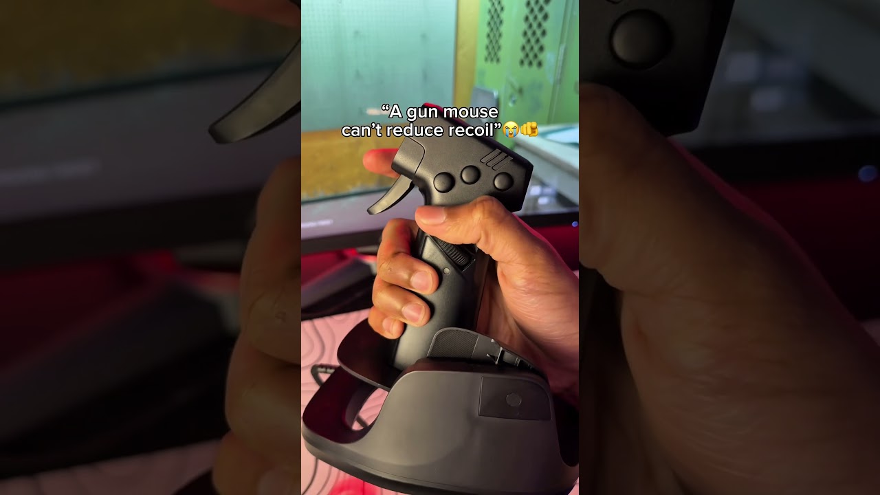 The perfect gun mouse for fps shooters 👉 #gaming #recoil #fps #warzone #aimtraining