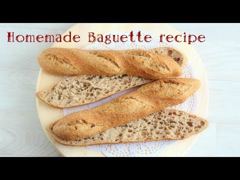 Baguette Bread recipe / Baguette fatta in casa