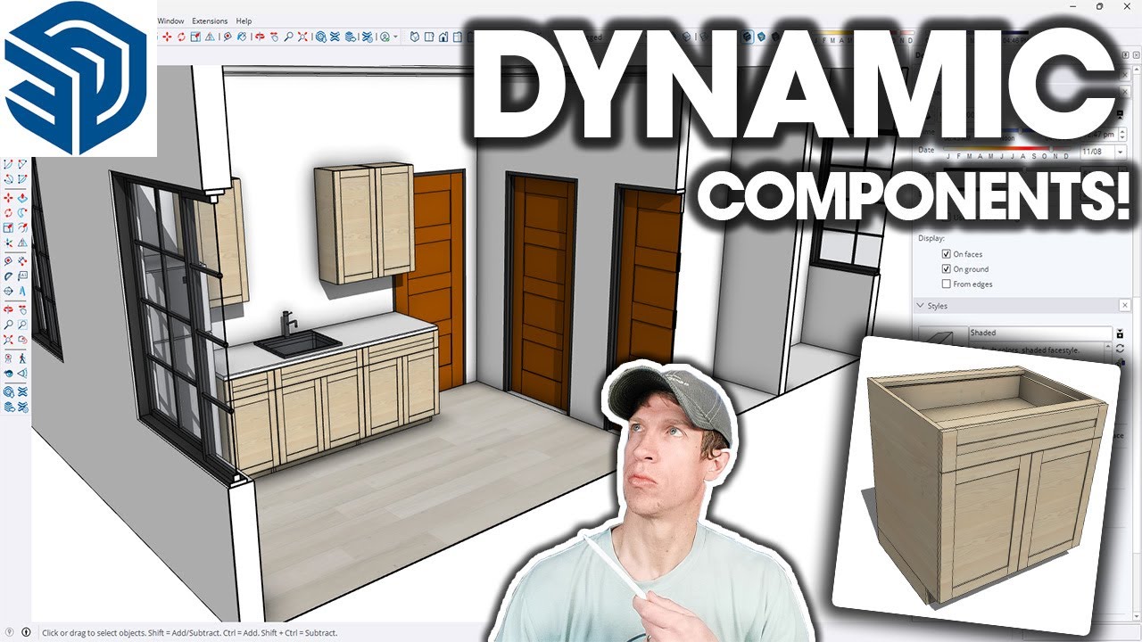 The ULTIMATE GUIDE to Dynamic Components in SketchUp!