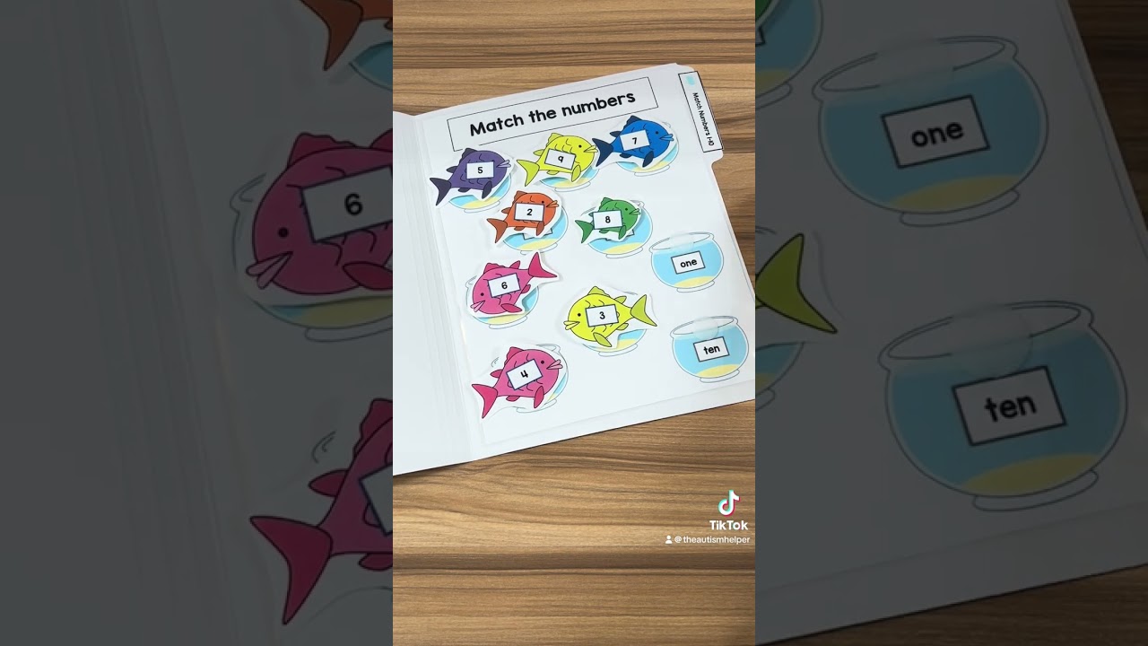 File Folder Activities for Fundamental Skills