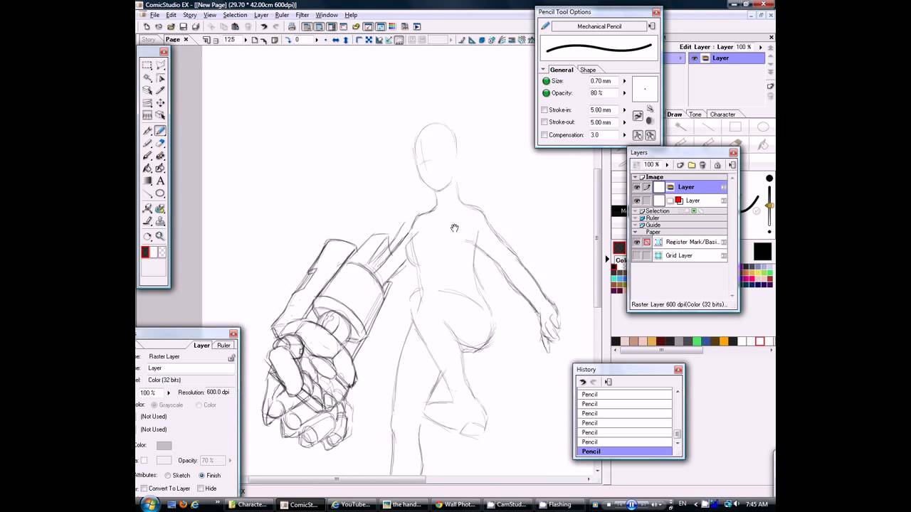 Comic Studio EX Demo Testing