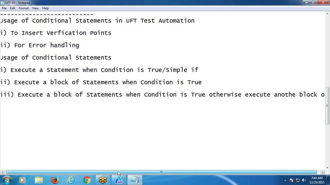 VBScript Conditional Statements