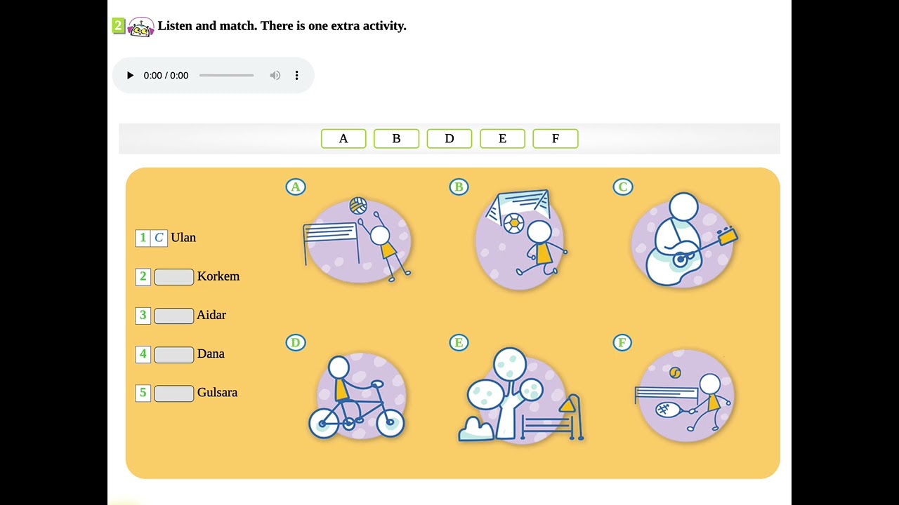 English Language for Kazakhstan (Grade 3) Unit 5, Pupil's Book: p.62, ex.2. #englishlanguage