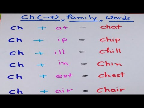 Learn to read - ch (च) family words - #shorts