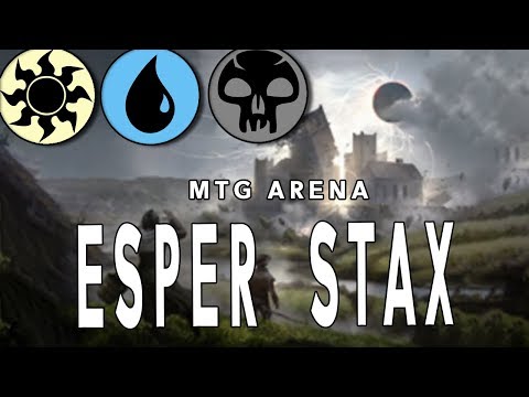 Solid Arena Esper Stax Deck - My favorite Standard deck