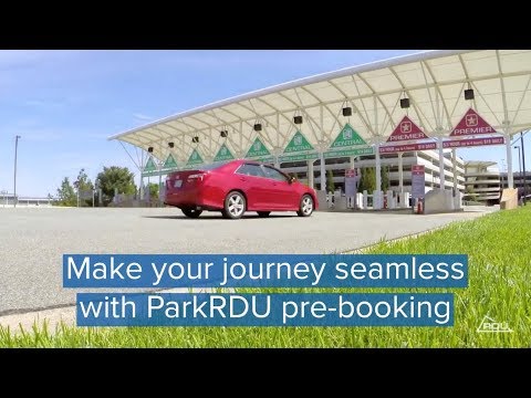 Pre-Book Your Parking with RDU Airport
