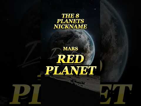 EIGHT PLANETS NICKNAME #eightplanet #planet #nicknames #trending #fypシ #youtubeshorts