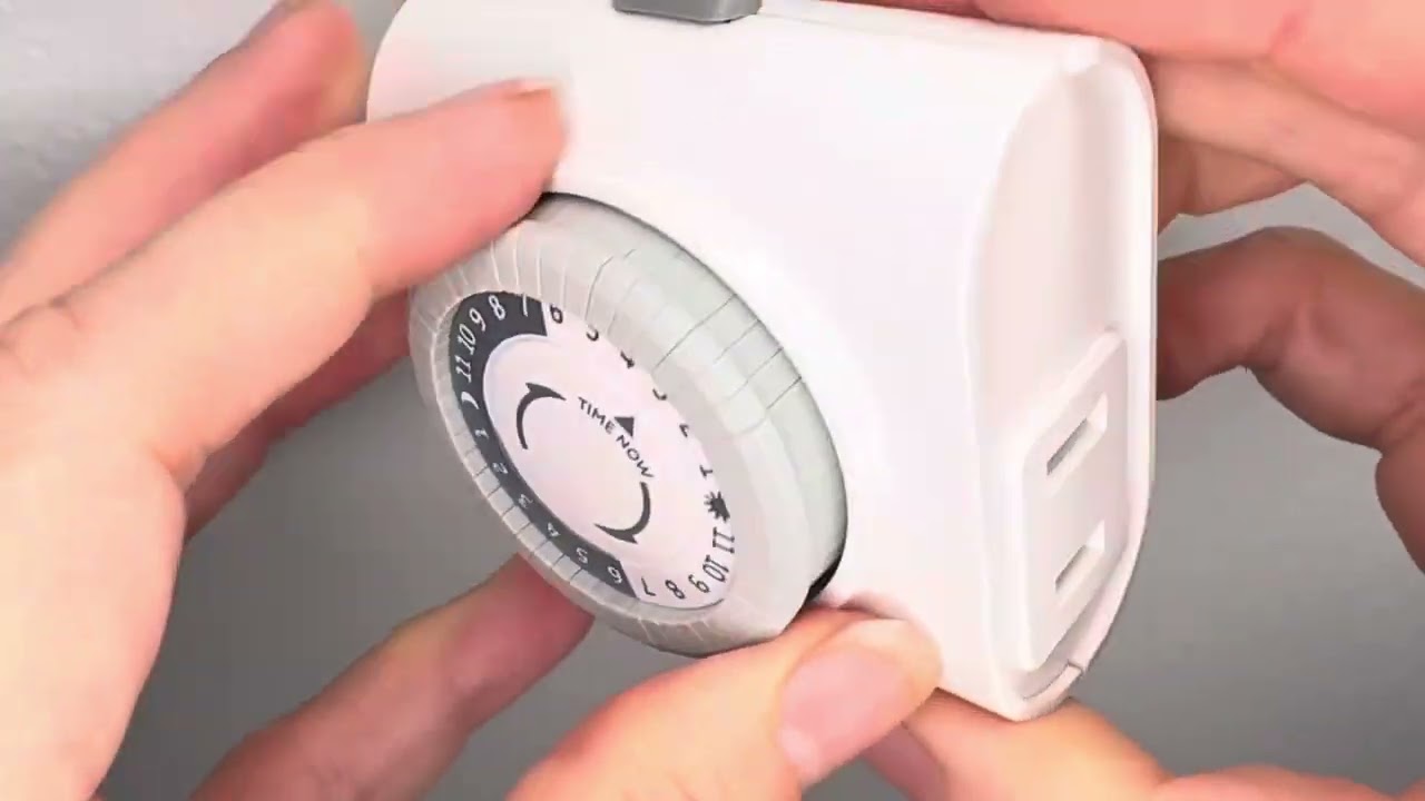 So Easy to Use: How to Set the GE 24 Hour Indoor Basic Outlet Timer