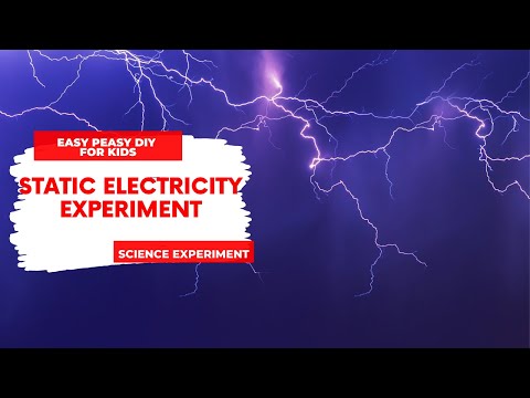 6 Amazing Static Electricity Experiments | Easy Peasy DIY For Kids | Science for kids