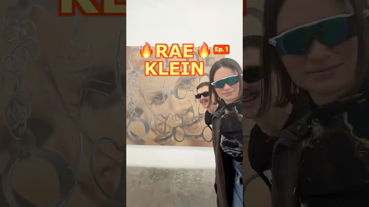 From eBay to the Easel: Rae Klein's Spooky Art Secrets and Gallery Walkthrough 🎨🔥 #contemporaryart