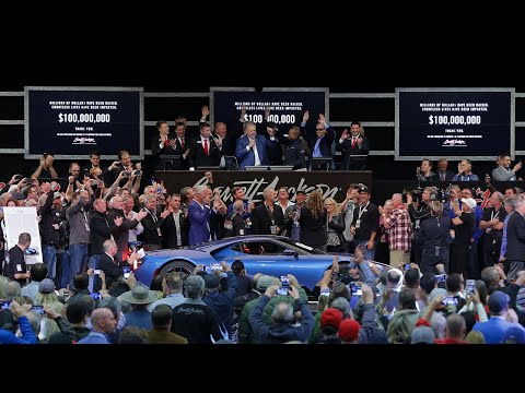 Thankful Thursday! $2.5 Million 2017 Ford GT - BARRETT-JACKSON REWIND 2018 SCOTTSDALE AUCTION