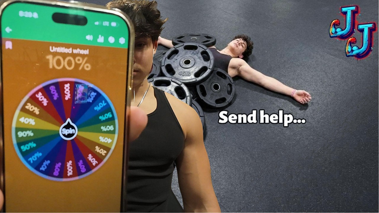 Gym Roulette Challenge: App Chooses my workout!