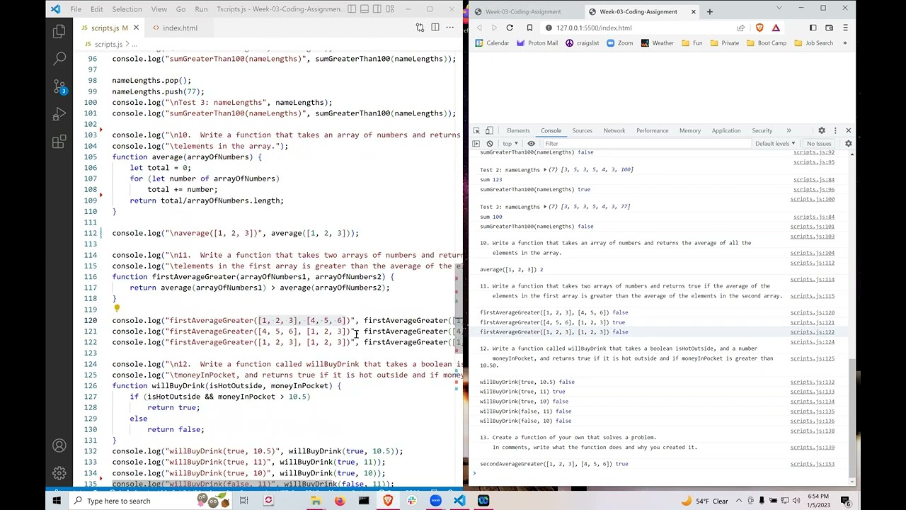 Week 03 Coding Assignment Demo