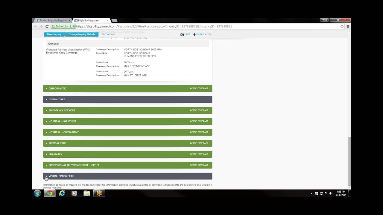 OMS training BASIC eligibility verification