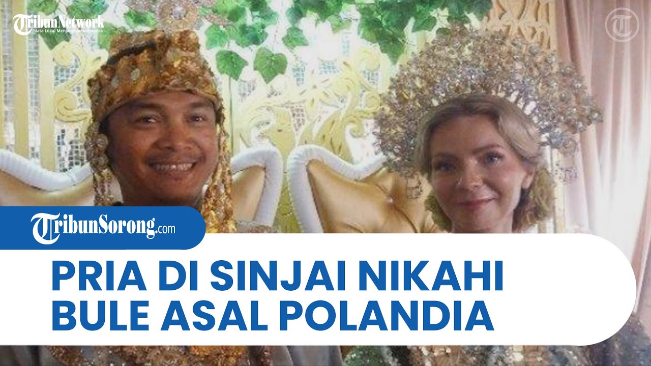 Pernikahan Beda Negara Pria Asal Sinjai Nikahi Bule Asal Polandia Tanpa Mahar, Awal Kenal di Bali