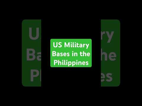 The US military bases in the Philippines under the Enhanced Defense Cooperation Agreement (EDCA).