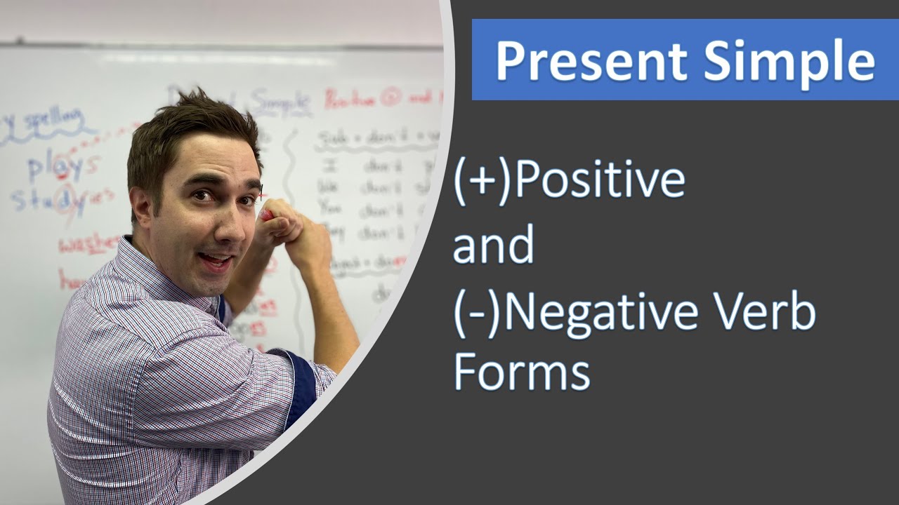Present Simple - Positive (+) and Negative (-) Forms