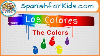 Los Colores: The Colors in Spanish Song by Risas y Sonrisas Spanish for ...