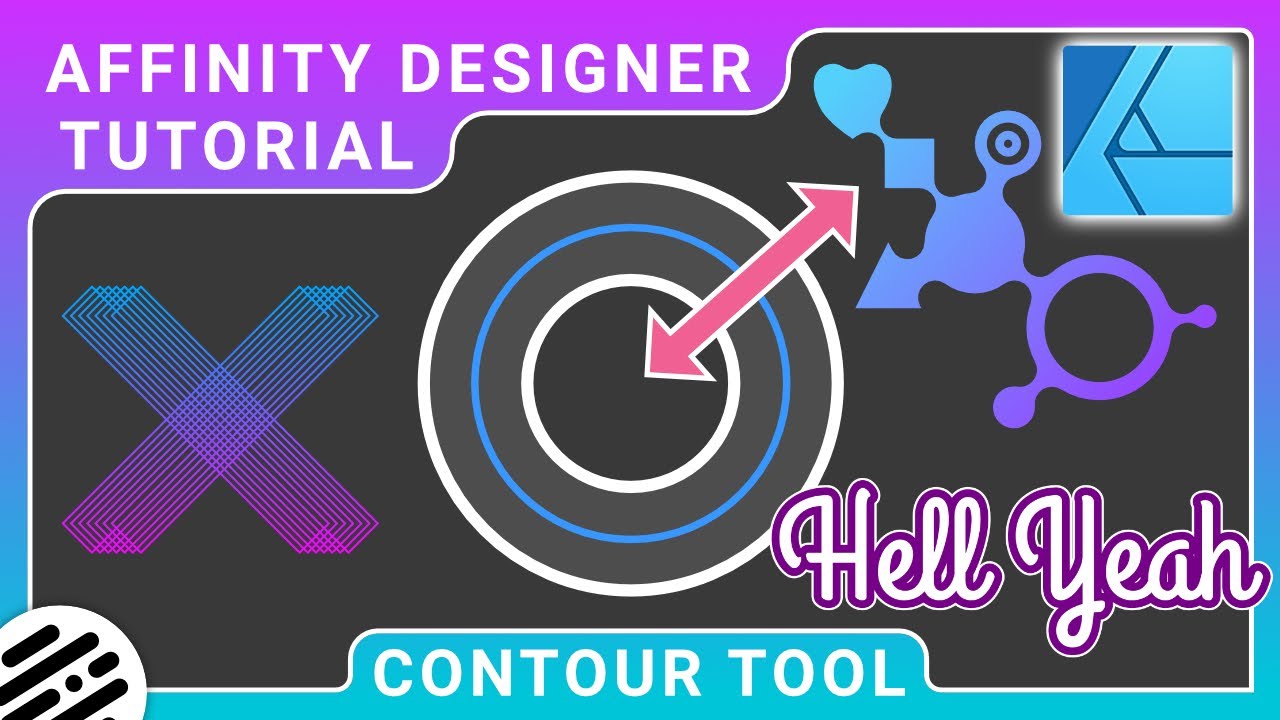 Mastering the Contour Tool in Affinity Designer: A Comprehensive Guide ...