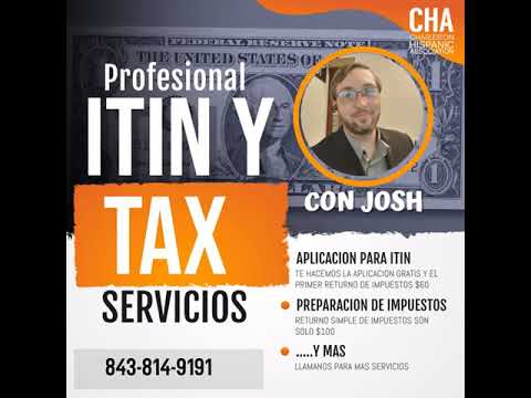 TAX ID OR ITIN NUMBER APPLICATION