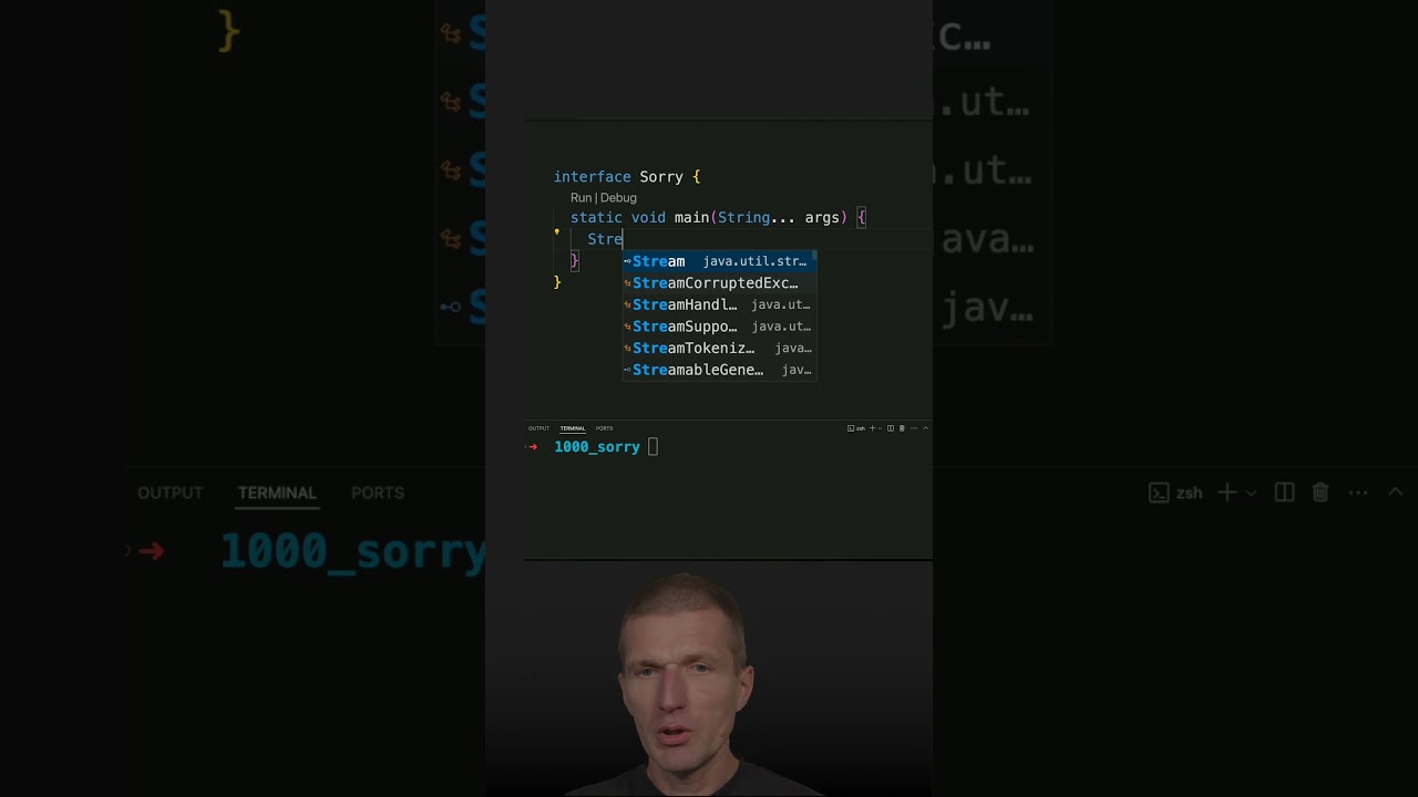 How To Ask For Forgiveness--1000 Times #java #shorts #coding #airhacks