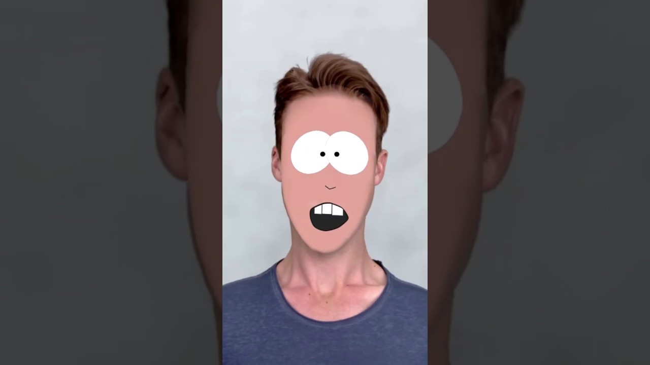 Cartoon face 1 - Get the best AR lenses for Snapchat on Catchar
