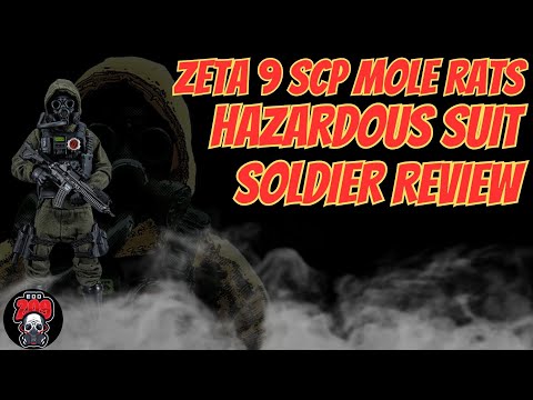 ZETA 9 Dark Horse ACTION FIGURE REVIEW 1/12 SCALE A MOLE RAT UPGRADE FOR GI JOE CLASSIFIED?