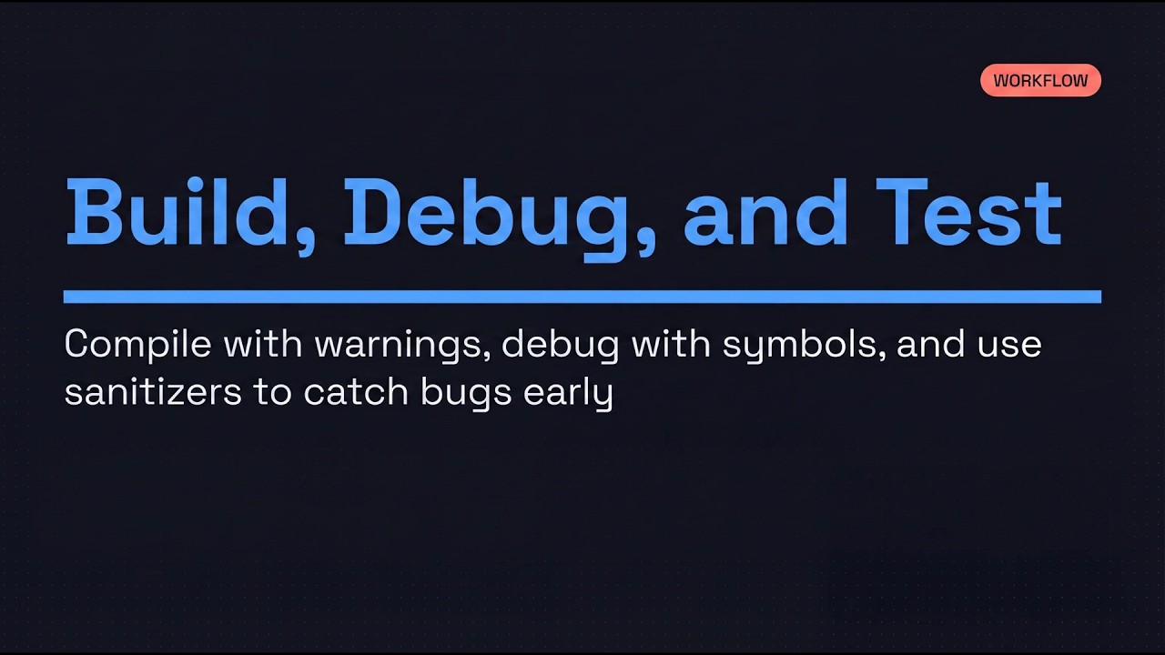 Build, Debug, and Test