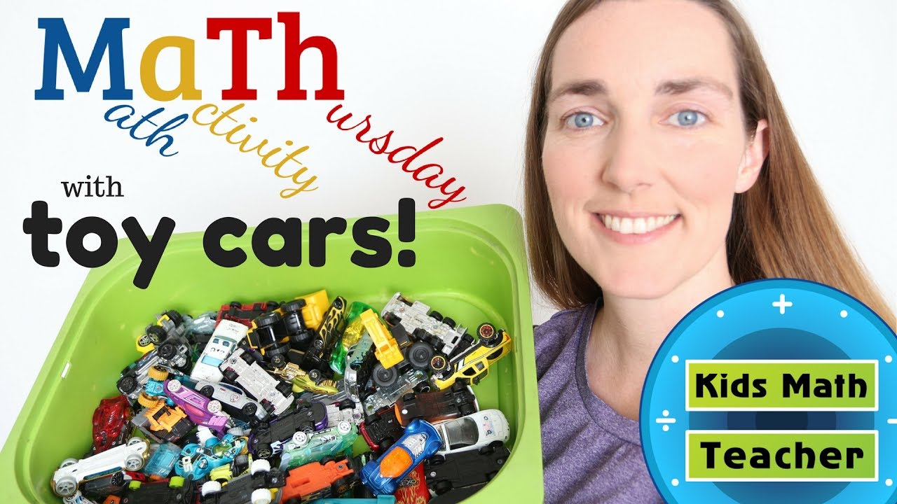 #Math activity Thursday with Toy Cars | Hands-on Math | Kids Math Teacher
