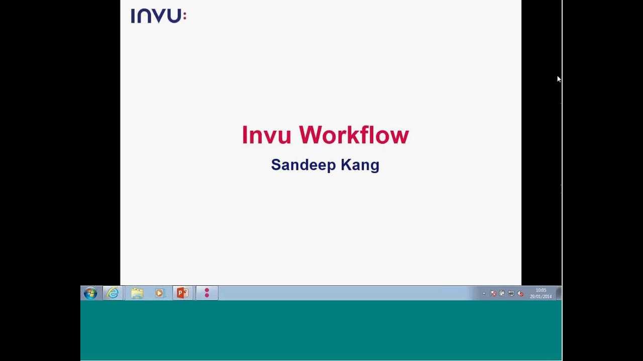 Invu Workflow Webinar