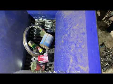 Metal Shredder, Metal Crusher, Metal Shredding Machine, Metal Drums Shredder, #scrapmetalshredder