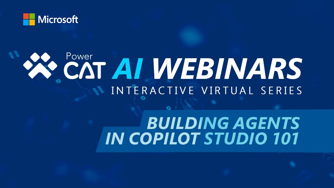 Building Agents in Copilot Studio 101