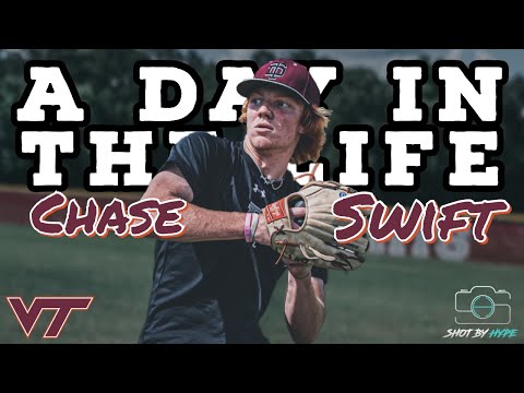 A Day In The Life Of Virginia Tech Commit Chase Swift A Class Of 2024 Outfielder & Left Hand Pitcher