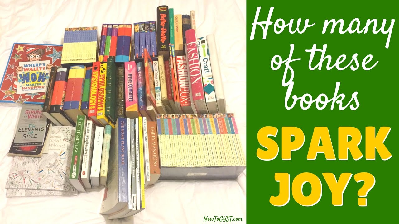 The KonMari Method -- Books (Round 2)