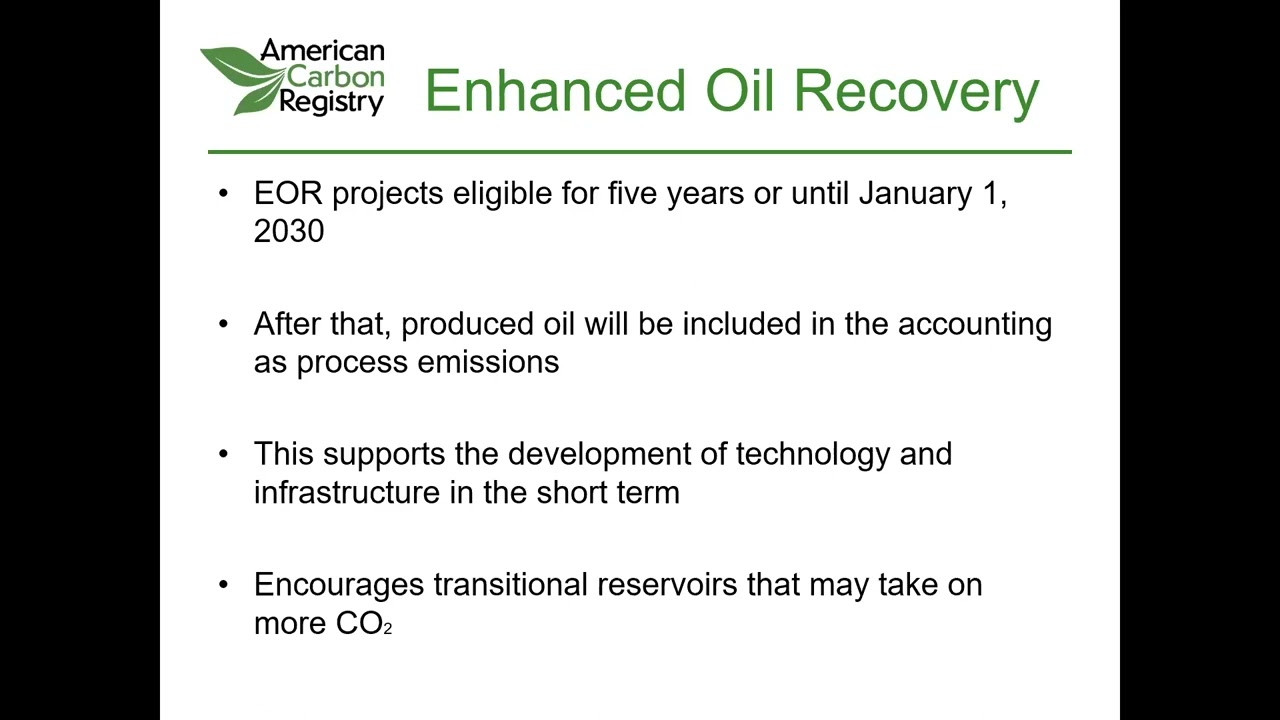 Introduction to American Carbon Registry CCS 2.0 Methodology