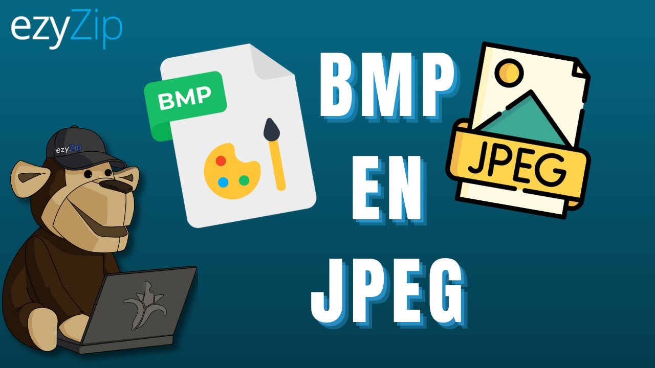 Convertissez BMP en JPEG en ligne (Rapide !) - ezyZip