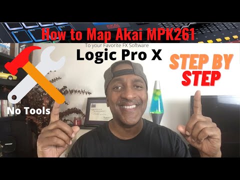 How to Map Akai MPK261 Encoders (Logic Pro X)