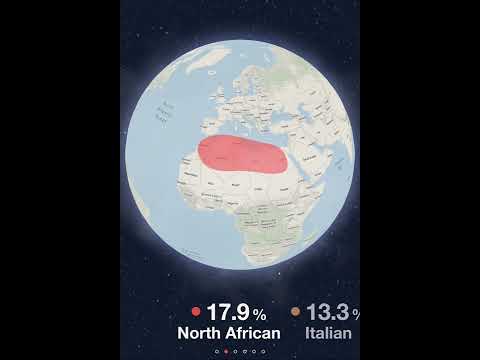 MyHeritage Dna test result - Palestinian